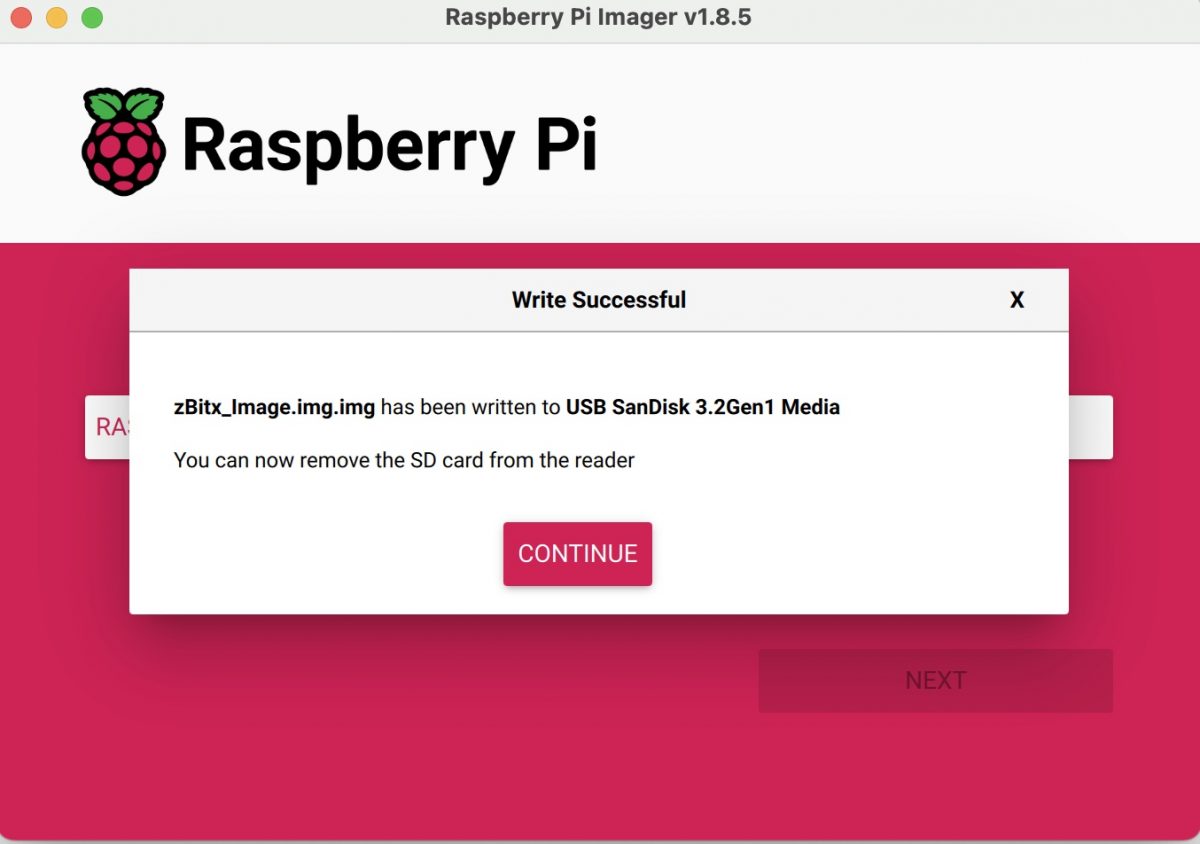 Creating a backup microSD card – sBitx.net